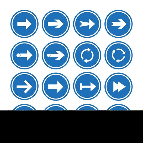 Arrow Icon Set Vector Illustrationflat Design Banner Tool Load Vector Banner Tool Load Png