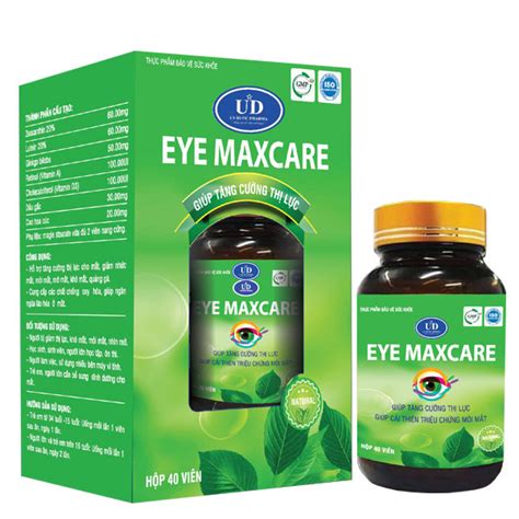 Eye Maxcare Hỗ Trợ Tăng Cường Thị Lực Cho Mắt Giảm Nhức Mắt