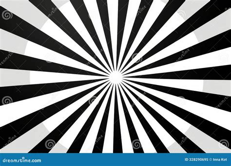 Monochromatic Circular Pattern Design In Vector Graphics For Graphic Design Projects Stock