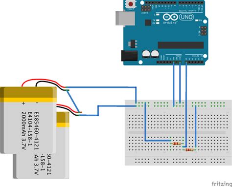Monitoring A LiPo Battery While Powering The Arduino UNO With It General Guidance Arduino Forum