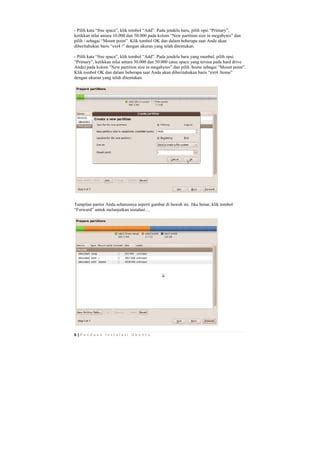 Panduan Instalasi Ubuntu PDF