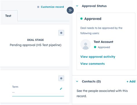 Require Approvals For Deals