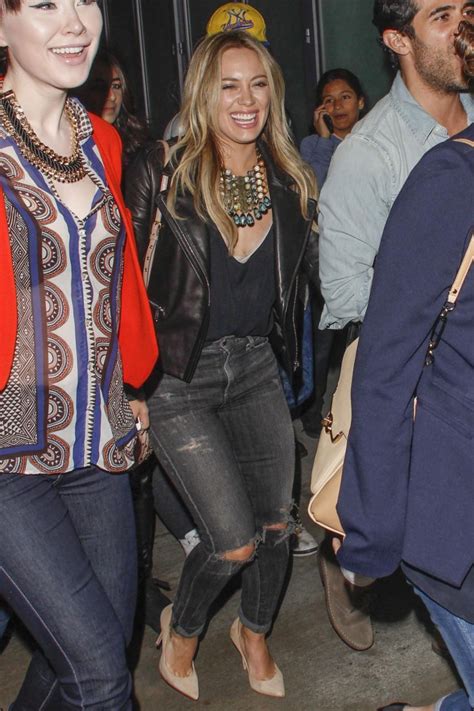 Hilary Duff Miley Cyrus Concert February 22 2014 Star Style
