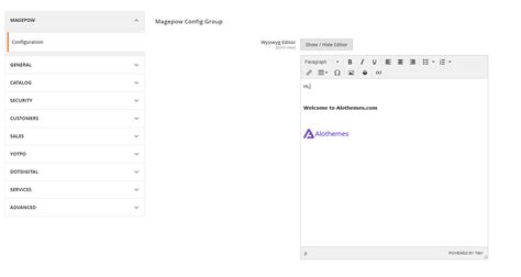 How To Add Wysiwyg Editor In Magento 2 Stores Configuration Magepow Blog