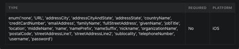 react native reactnative textcontenttype ios 13 issue stack overflow