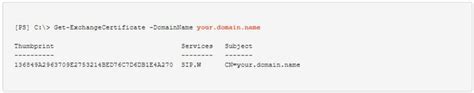 SSL Certificate Installation In Exchange PowerShell