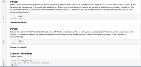 Solved Write A Function That Simulates The Behavior Of The