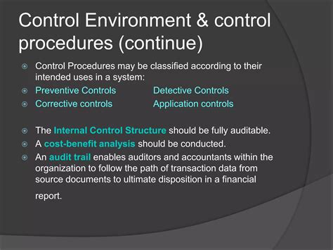 Audit Plan And Controls Ppt