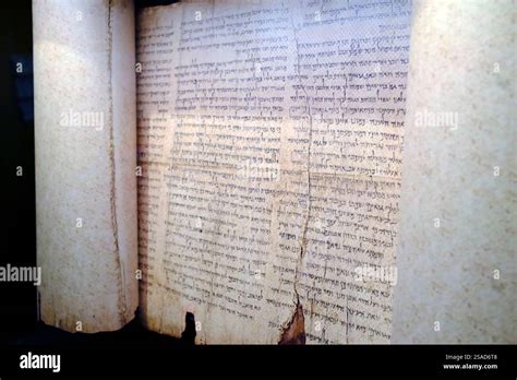 The Bavarian Bible Museum The Book Of Isaiah The Great Isaiah Scroll