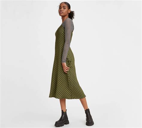 Dalia Slip Dress Green Levis® Ca