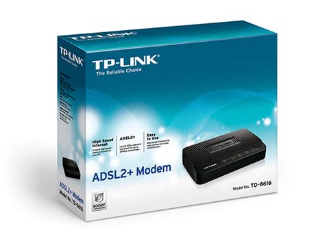 TD 8616 ADSL2 Modem TP Link