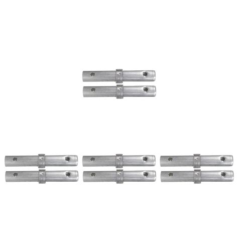 Hemoton 8 Pcs Steel Scaffolding Coupling Pin Heavy Duty Connecting Rod Scaffold Locking