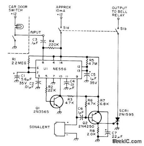 Index Alarm Control Control Circuit Circuit Diagram SeekIC Com