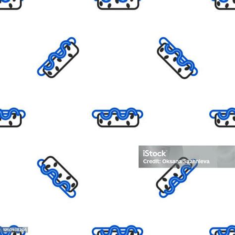 흰색 배경에 겨자 아이콘 고립 된 원활한 패턴라인 핫도그 샌드위치 소시지 아이콘 길거리 패스트푸드 메뉴 다채로운 개요 개념 벡터 가공육에 대한 스톡 벡터 아트 및 기타