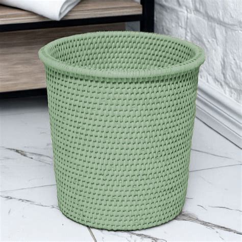 Rattan Island Small Office Waste Bin Direct From Asia Manufacturer