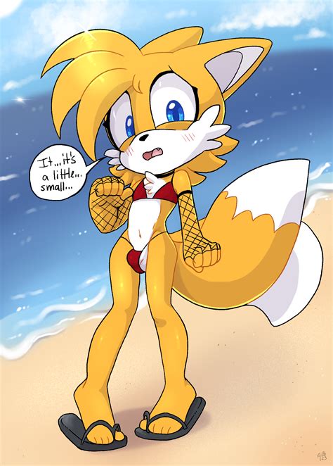Rule 34 Anthro Armwear Balls Beach Bikini Blush Canid Canine Chest