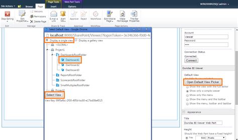 Using The Dundas Bi Sharepoint Web Part Sharepoint Installation Documentation Learning