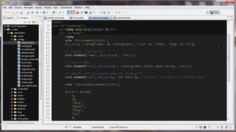 codeigniter tutorial 4 array helper youtube