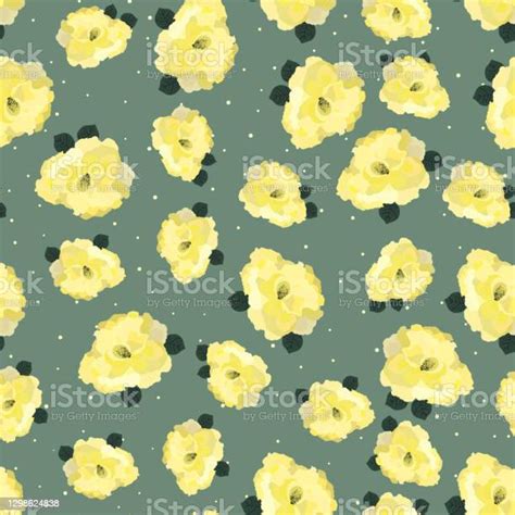 손으로 그린 컬러 장미와 함께 매끄러운 꽃 꽃과 잎 귀여운 여름 배경 현대 꽃 구성 벽지 포스터 카드 직물 직물에 대한 패션