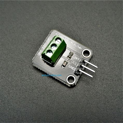 Waterproof Temperature Sensor Ds18b20 With Interface Adapter Module