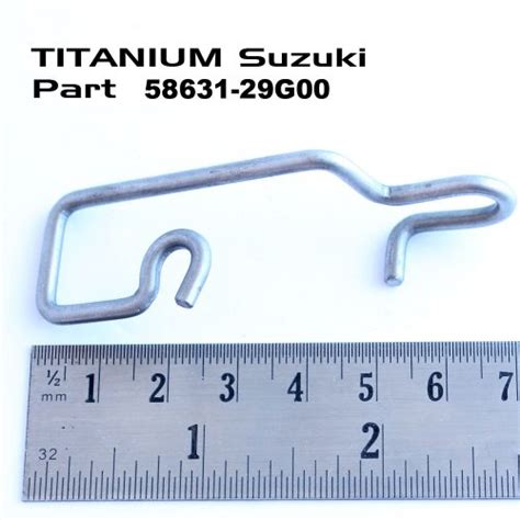 Titanium Seat Stepped Bolt M6 Thread 09139 06146 Titan Classics