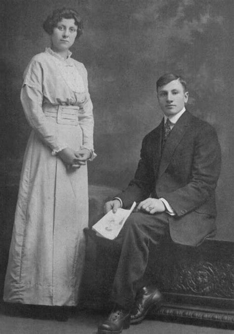 Mabel June Clifton Estel And Frank Lawrence Estel
