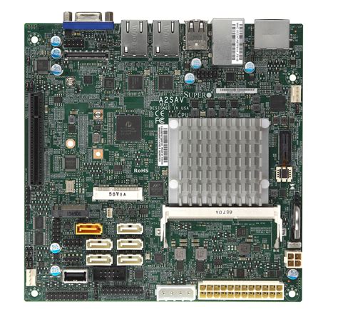 Supermicro A2sav Mini Itx Board Powered By Intel Atom E3940 Soc