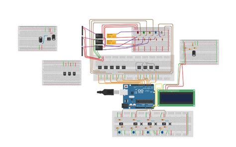 Circuit Design Heat Pump Tinkercad