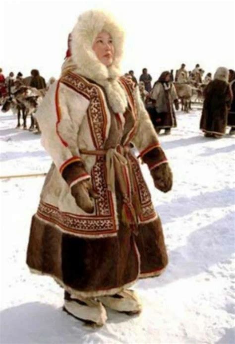 Чукча/народы севера | Inuit clothing, Historical clothing, Traditional ...