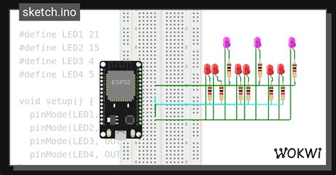 P5 Wokwi Esp32 Stm32 Arduino Simulator