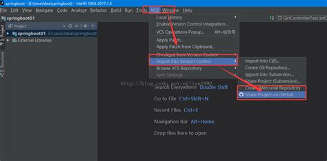 Idea集成git版本控制工具—分享项目到github上和从github克隆项目vcs Githubjar Csdn博客