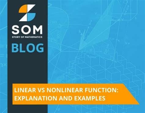 linear vs nonlinear function explanation and examples the story of