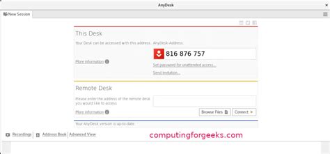 How To Install Anydesk On Debian 121110 Computingforgeeks