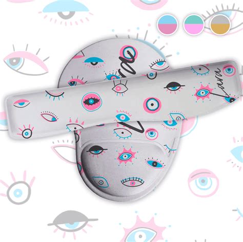 Mousepad Teclado Olho Grego Subli Amando