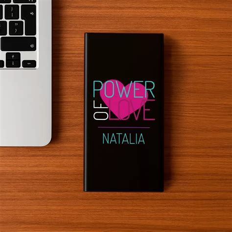 Powerbank 20000mah Z Nadrukiem Dla Niej Power Of Love Eprezentypl