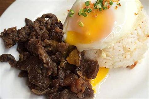 Tapsilog Traditional Breakfast From Philippines Southeast Asia