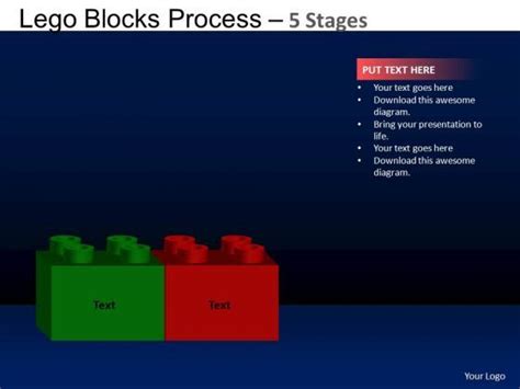 Powerpoint Layouts Editable Lego Blocks Ppt Themes
