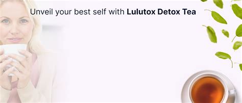 Lulutox Original Detox Tea Herbal Blend With Dandelion Ginseng And