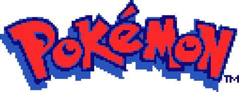 Pokemon Logo Red Pokémon Red Version Reproduction Nintendo Game Boy