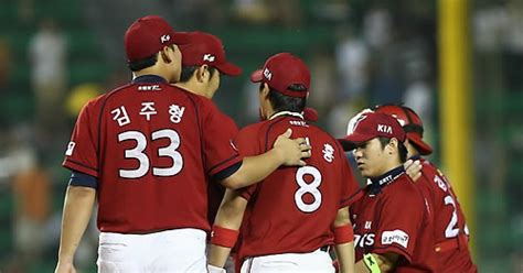 승리 거둔 기아 타이거즈