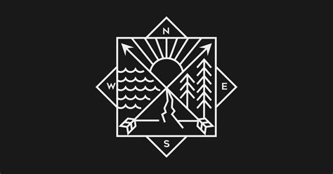 Nature Compass Compass T Shirt Teepublic