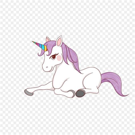 귀여운 일러스트 유니콘 아름다운 동화 일각수 Png 일러스트 및 Psd 이미지 무료 다운로드 Pngtree