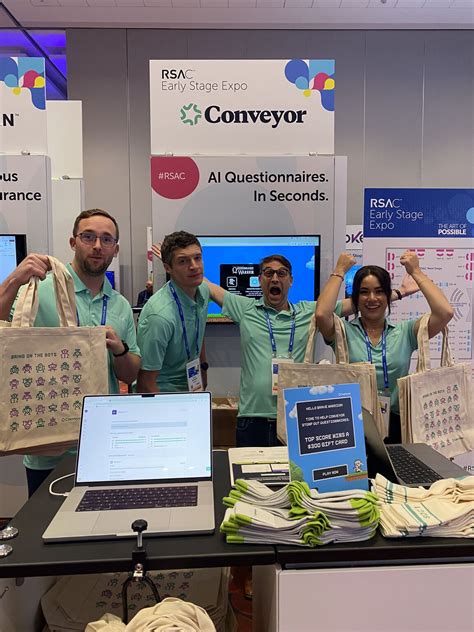 Conveyor On Linkedin Rsac Informationsecurity Presales Ai Infosec