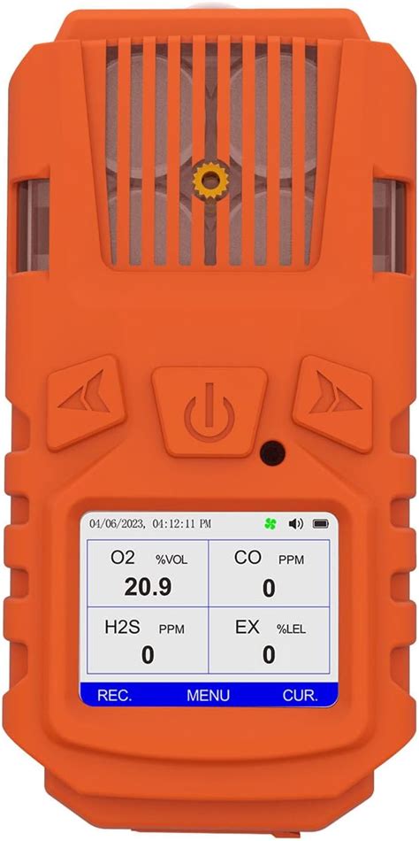 4 Gas Monitor Multi Gas Detector H2s Co Ex O2 Portable Gas Meter Tester