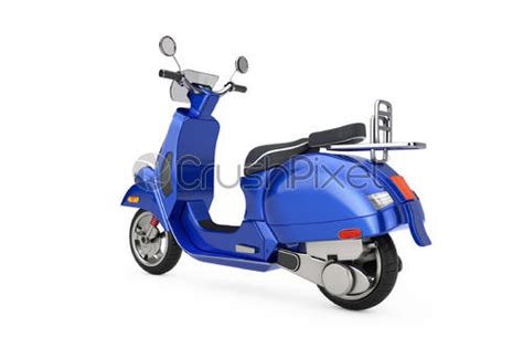 Scooter Sketch Illustration Vector On White Background Stock Vector