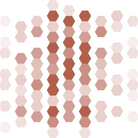 Premium Vector Vector Pattern With Colorful Hexagons