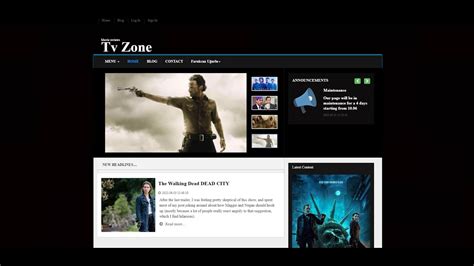 Tv Zone Laravel 9 Php Website Project Youtube