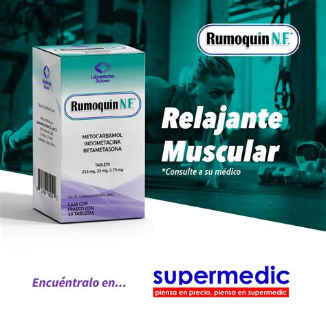 Rumoquin Nf Encuentra Rumoquin Nf En Todas Sus Presentaciones En Supermedic Alivia Tu Dolor