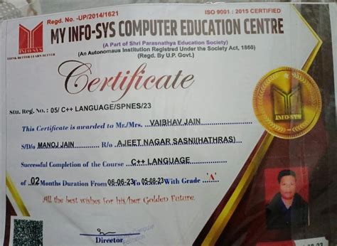 vaibbhav jain on linkedin cplusplus programming certification
