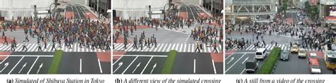 crowd simulation semantic scholar
